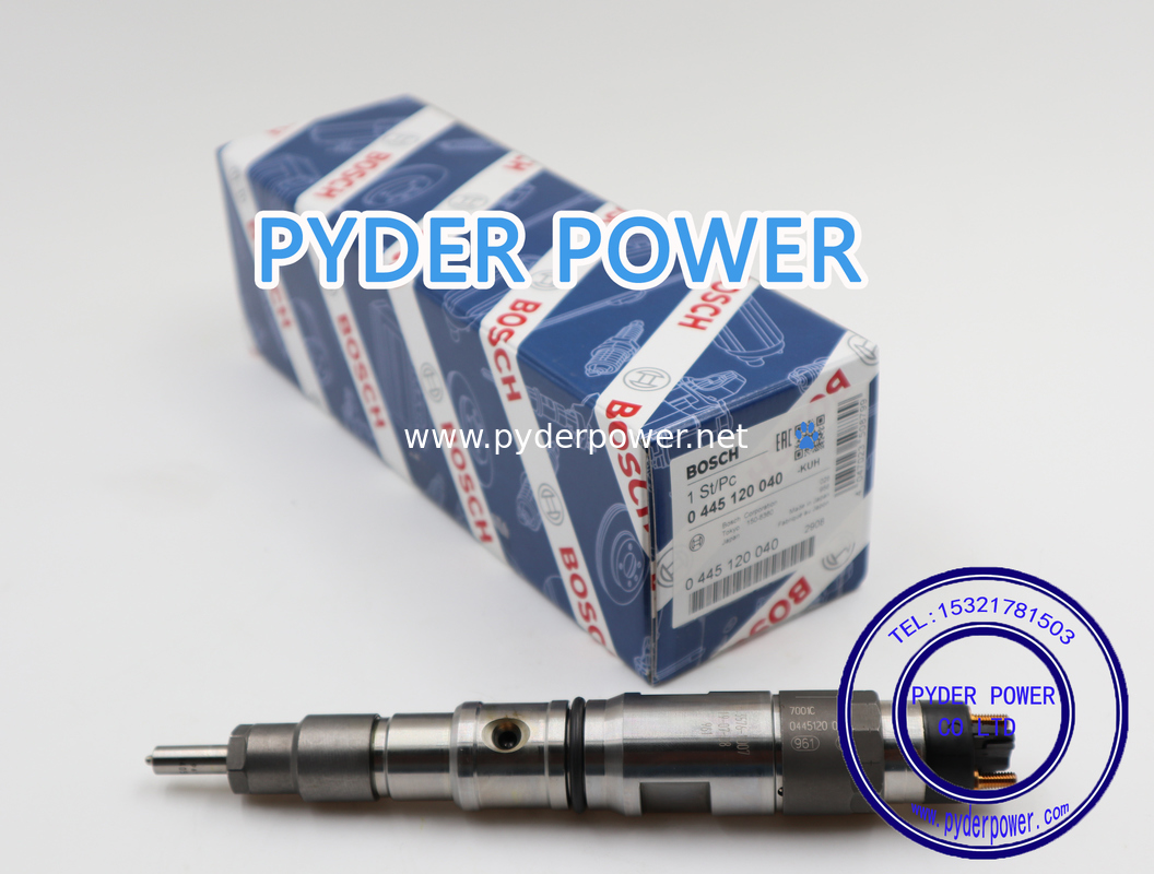BOSCH Common rail injector 0445120040 for DAEWOO DOOSAN 65.10401-7001C ...