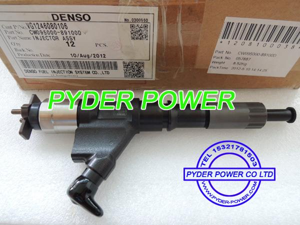 DENSO injector assy 095000-8910 095000-8911 CW095000-89100D HOWO ...